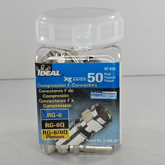 ideal | Other | Ideal 9265 Rg6 Fcompression Connectors Quantity44 ...